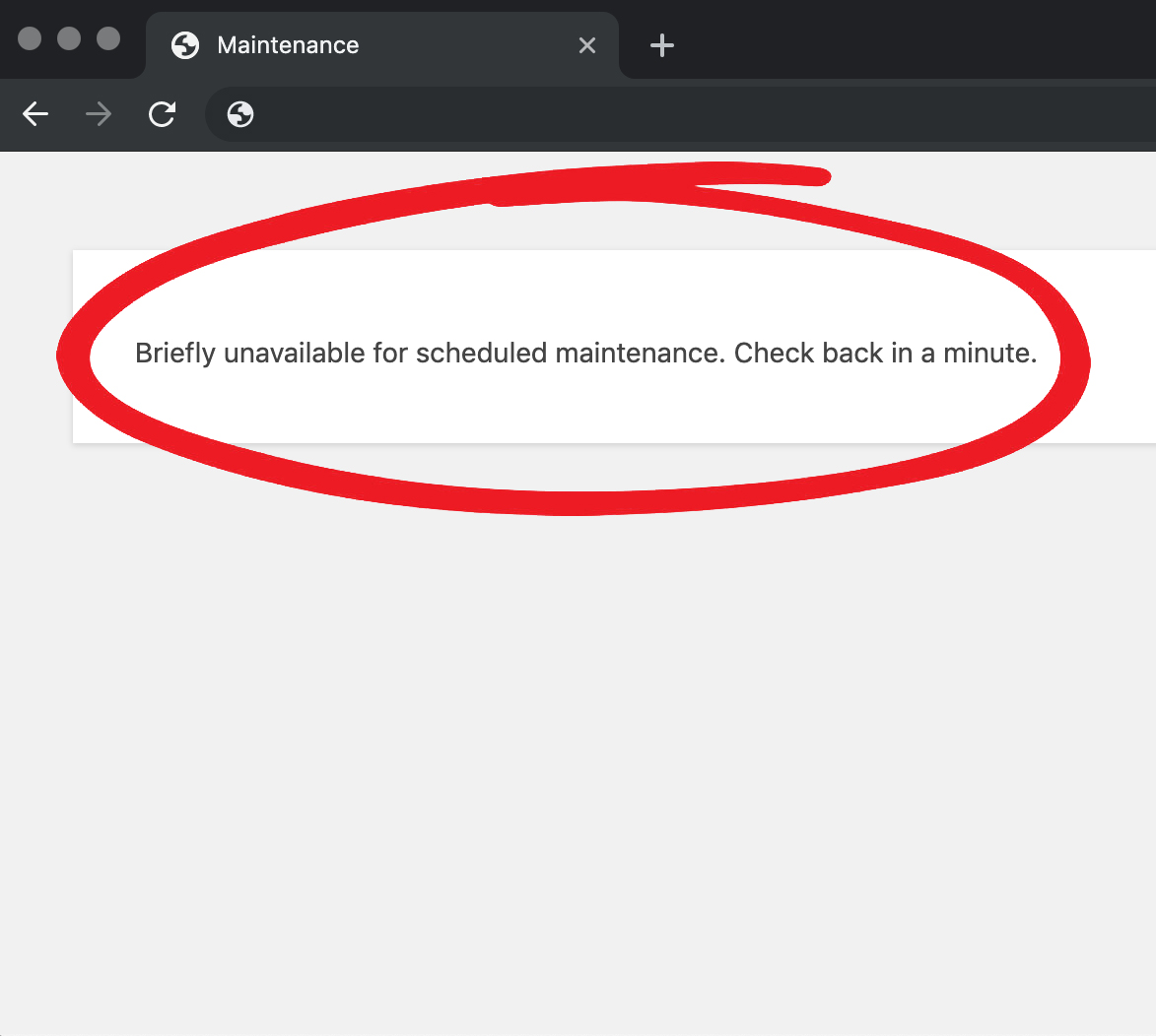 How to Fix the "Briefly Unavailable for Scheduled Maintenance" Error on WordPress - Terry Becker